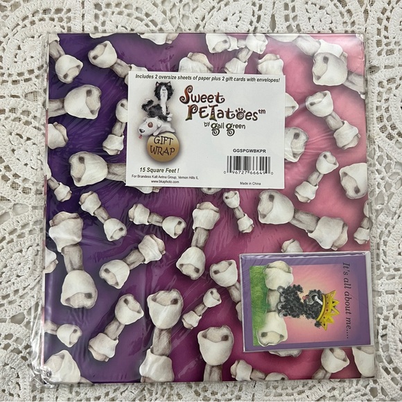 Party Supplies | Dog Bone Wrapping Paper | Poshmark